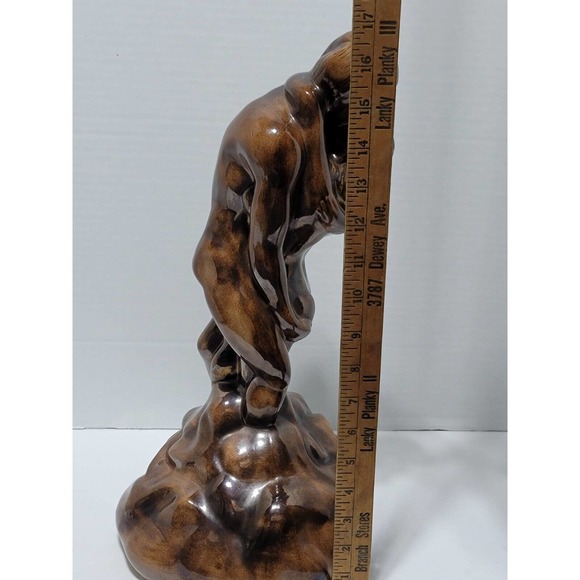 Art | Vintage Passionate Love Erotic Art Naked Man Woman Embracing ...